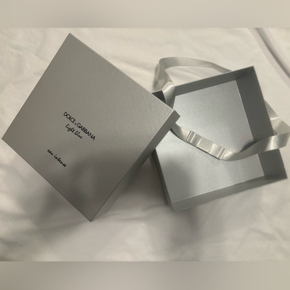 Dolce & Gabbana | Accessories | Dolce Gabbana Light Blue Box | Poshmark